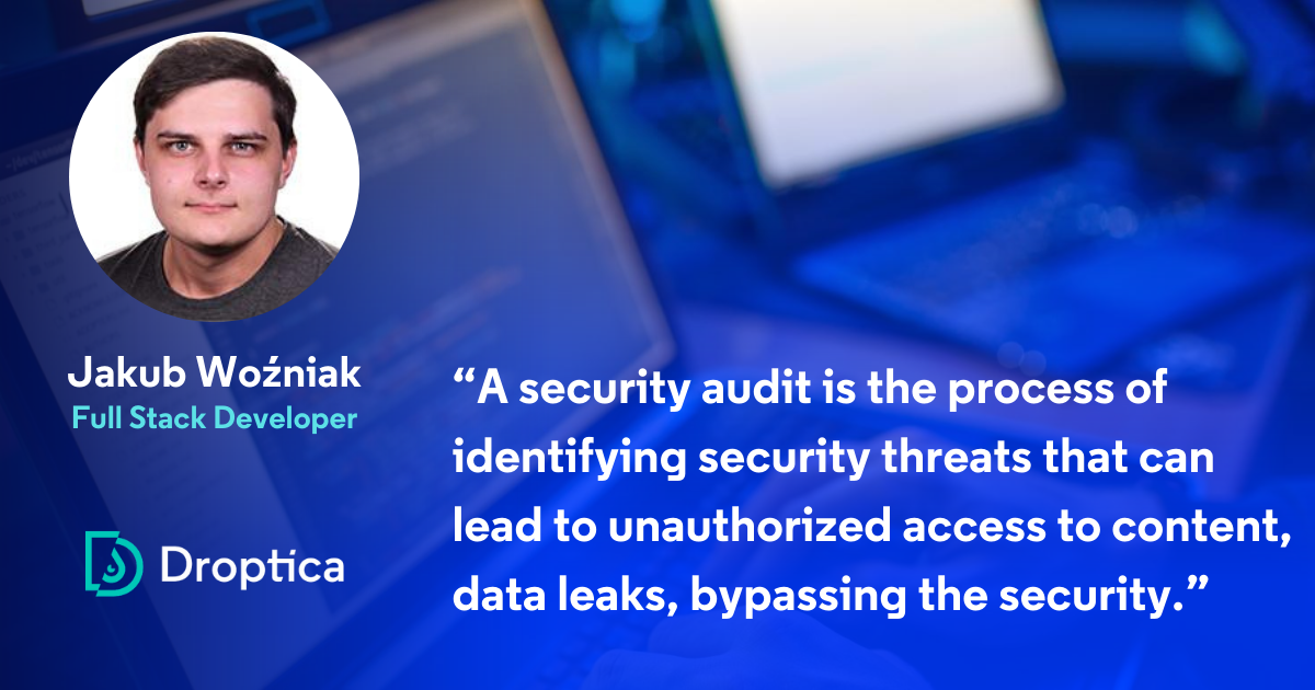 Drupal security audit - modules, patches, and libraries | Droptica